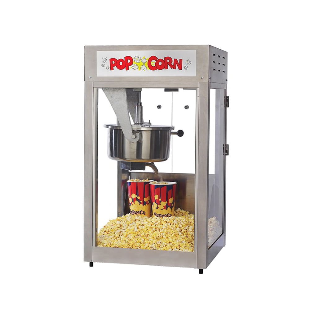 Gold Medal 2600 Super Pop Maxx Popcorn Machine w/ 16 oz Kettle, Counter ...