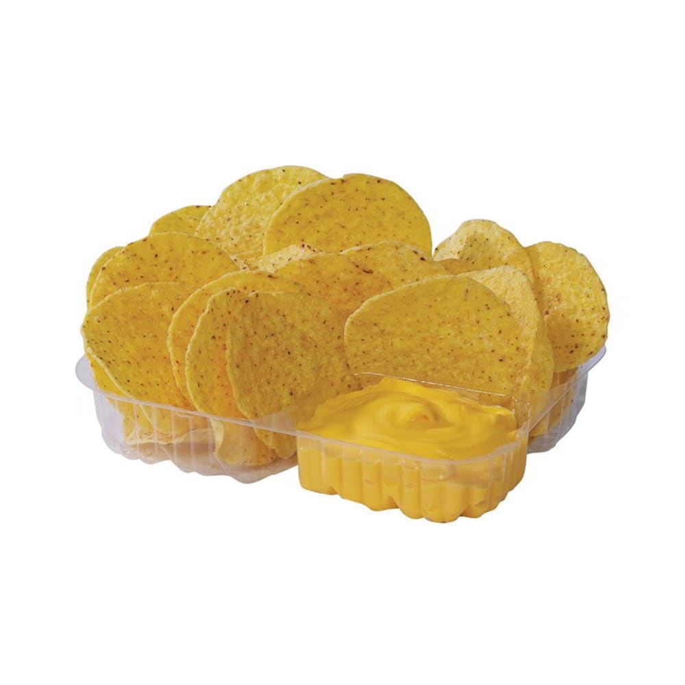 Gold Medal 5240 Disposable Econo Nacho Tray w/ 2 Compartments, 2,000/Case