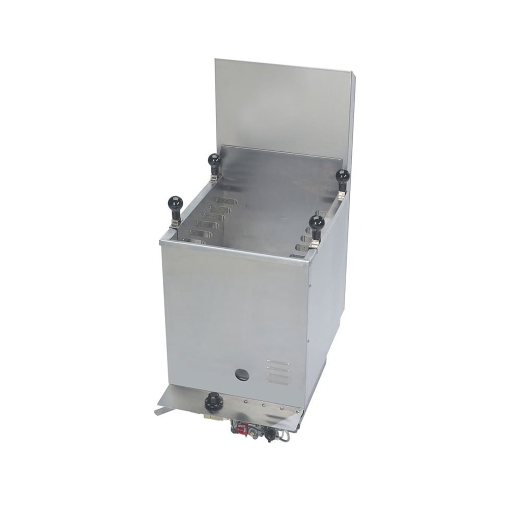 Gold Medal 8065NSD Gas Corn Dog Fryer - (1) 87 lb Vat w/ (12) Clip ...