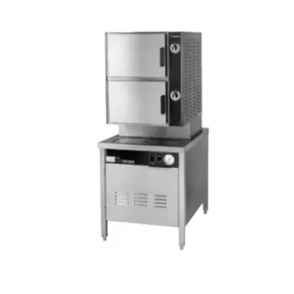 Groen HY-6SG-36 (6) Pan Convection Steamer - Cabinet, Liquid Propane