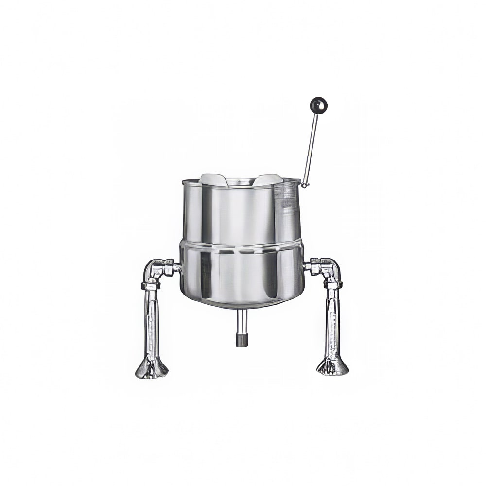 Groen TDA/1-40 10 gal Steam Kettle - Manual Tilt, 2/3 Jacket, Direct Steam