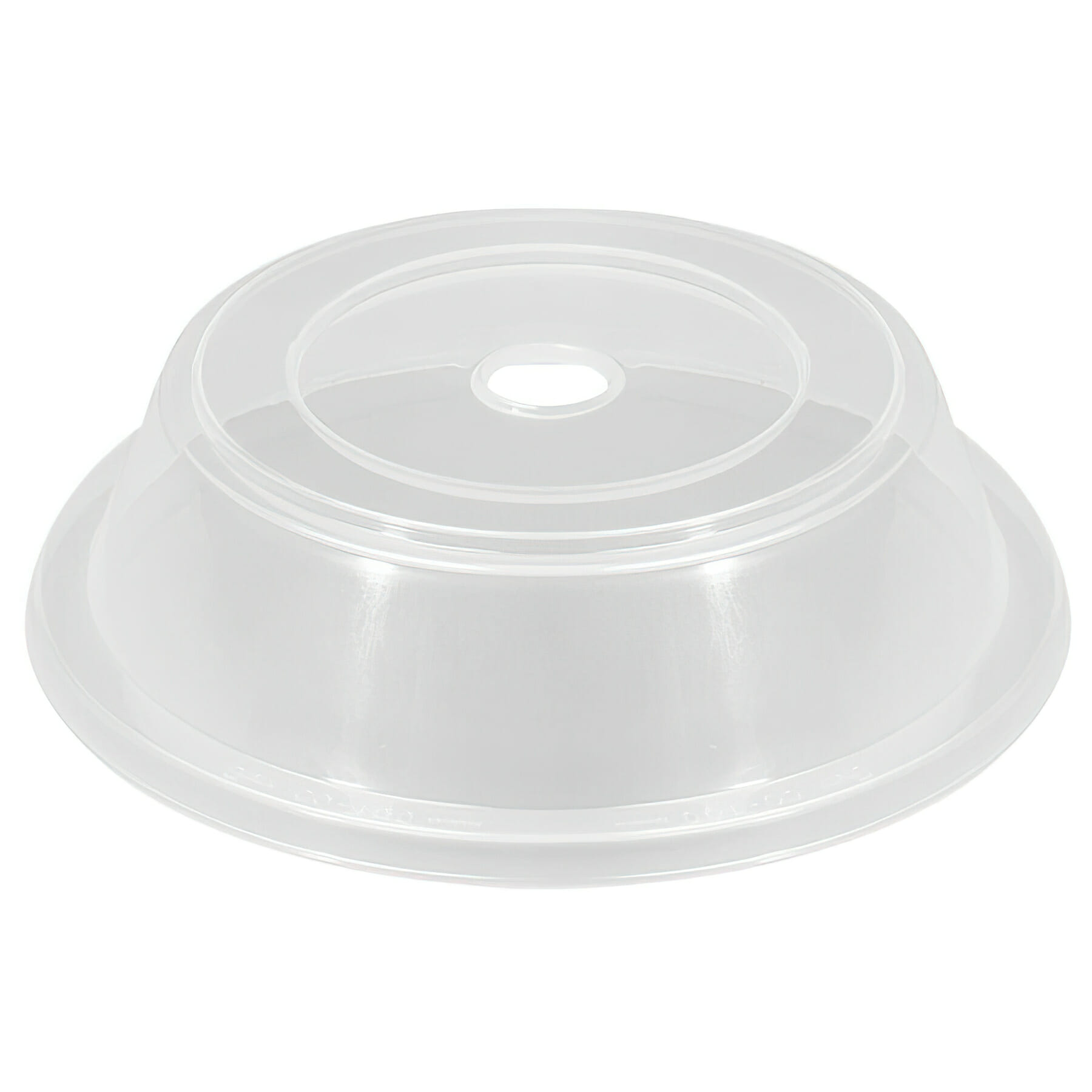 GET Cover For 7 9/10" To 8 4/5" Round Plates, Clear Polypropylene (CO ...