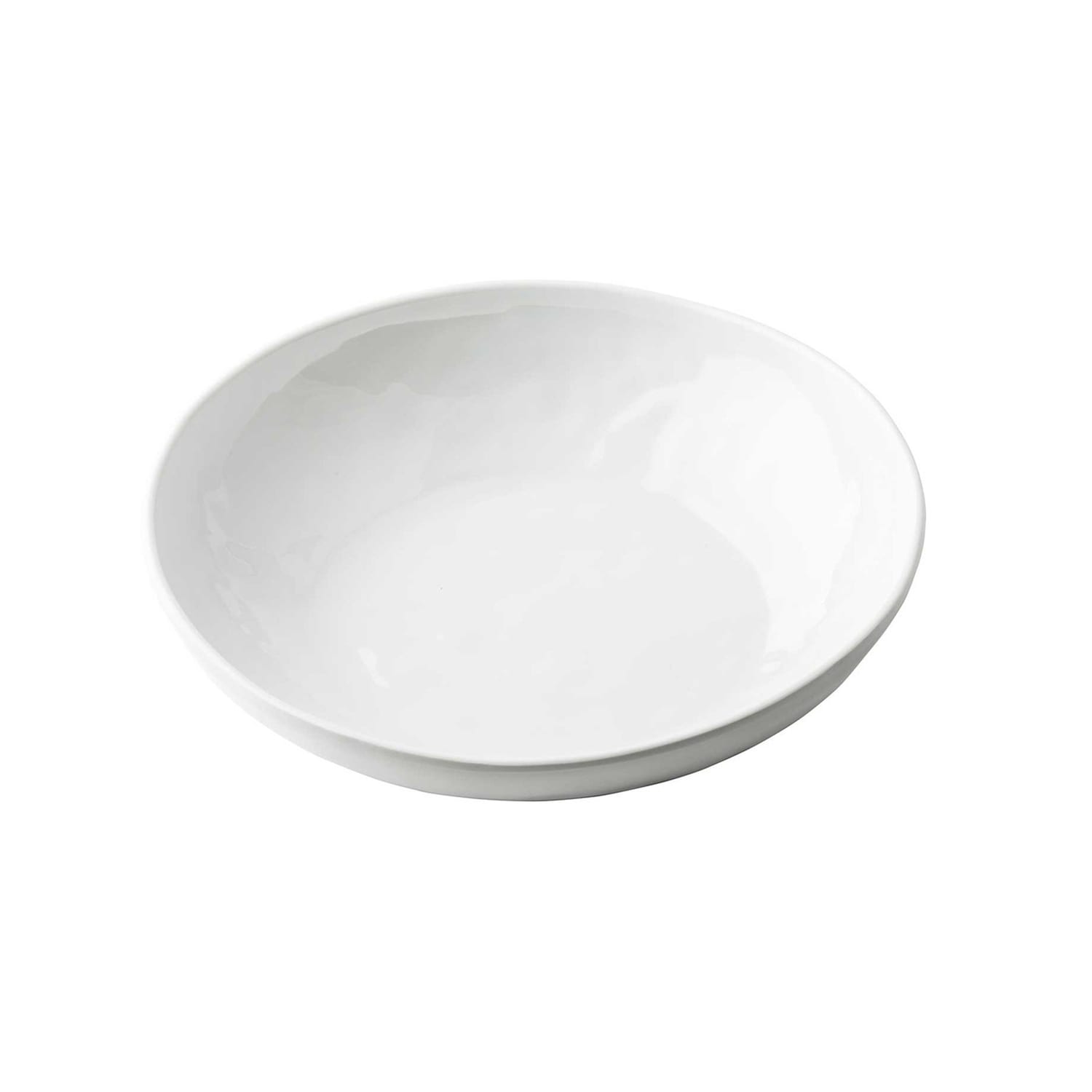 Tablecraft 11865 24 oz Round Melamine Serving Bowl, White