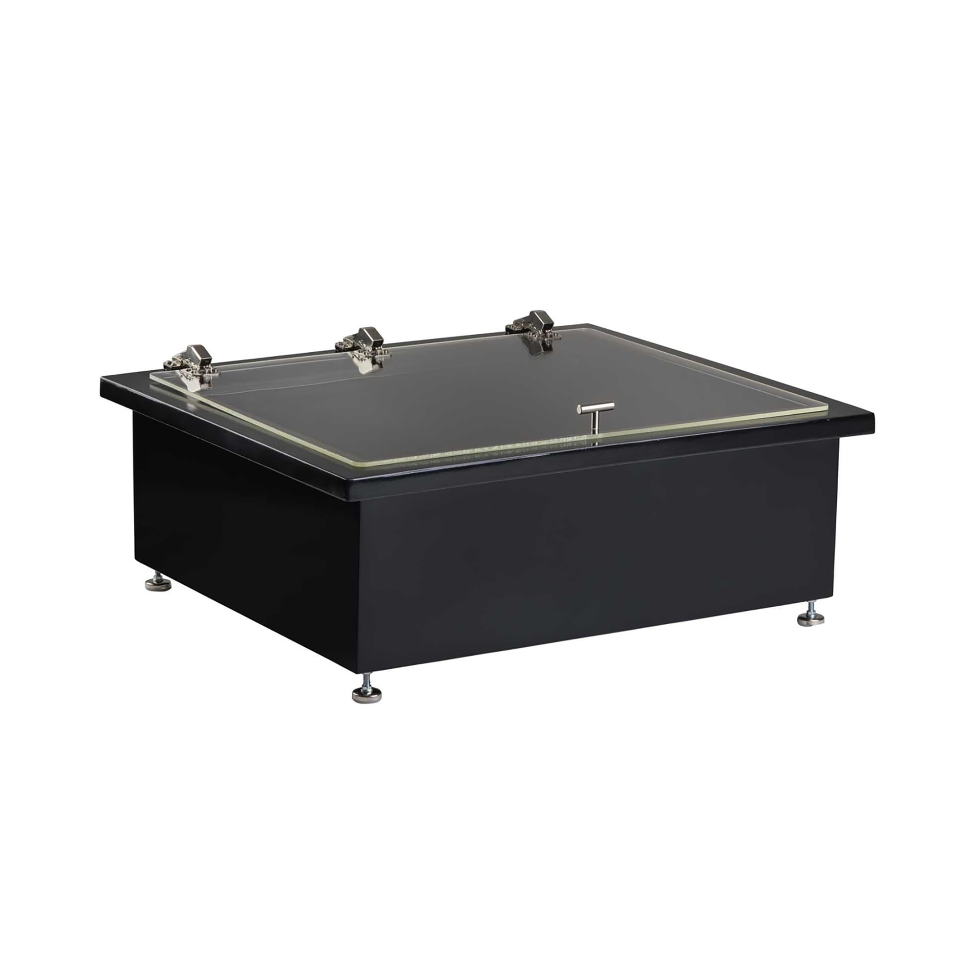Tablecraft CW8006LBRATBK 31" Portable Cold Well w/ (2) Pan Capacity ...