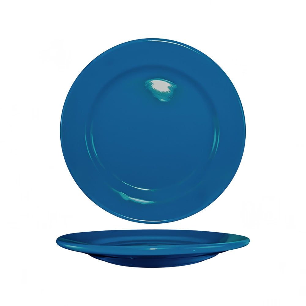 ITI 10 1/4" Round Cancun™ Plate - Ceramic, Light Blue (CA-16-LB)