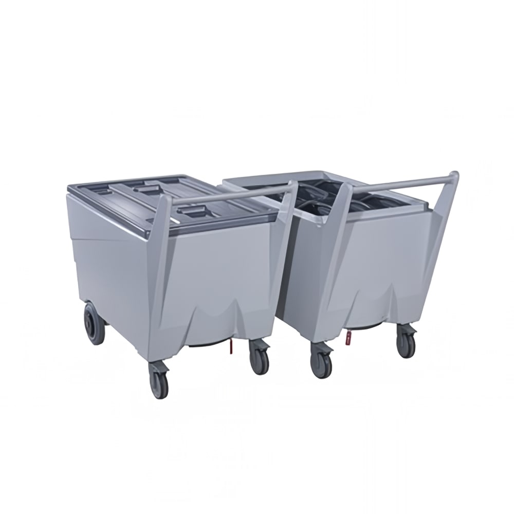 ITV Ice Makers 247 lb EASY KARTS Insulated Mobile Ice Caddy ...
