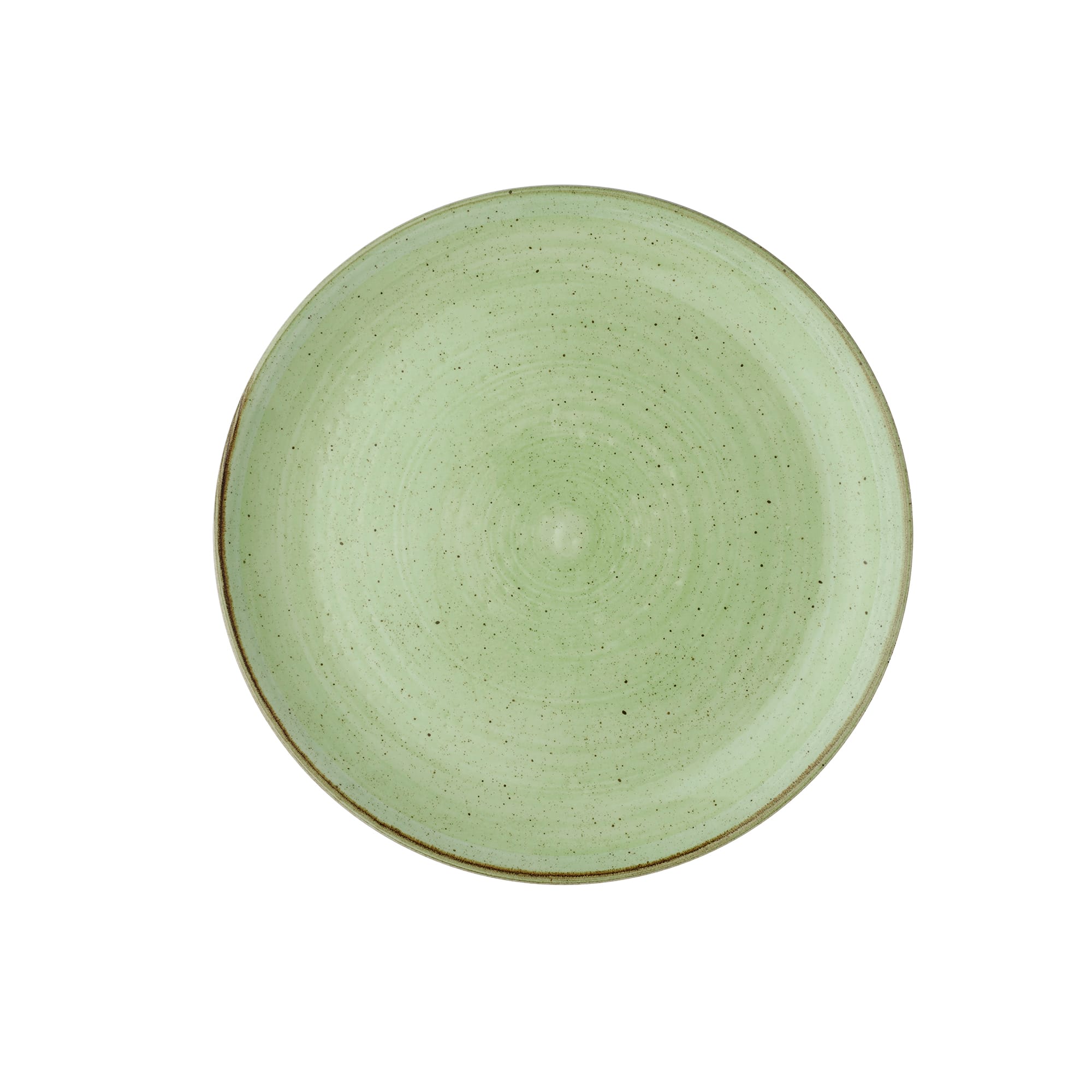 Churchill 11 1/4" Round Stonecast® Coupe Rolled Edge Plate - Ceramic ...