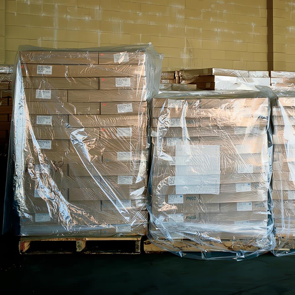 LK Packaging Pallet Cover for 48" x 48" x 60" Pallets - 85"L x 51"W x ...