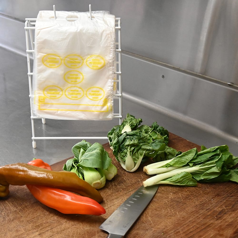 LK Packaging Printed Portion Control Food Storage Bags - 7" x 6 1/2 ...