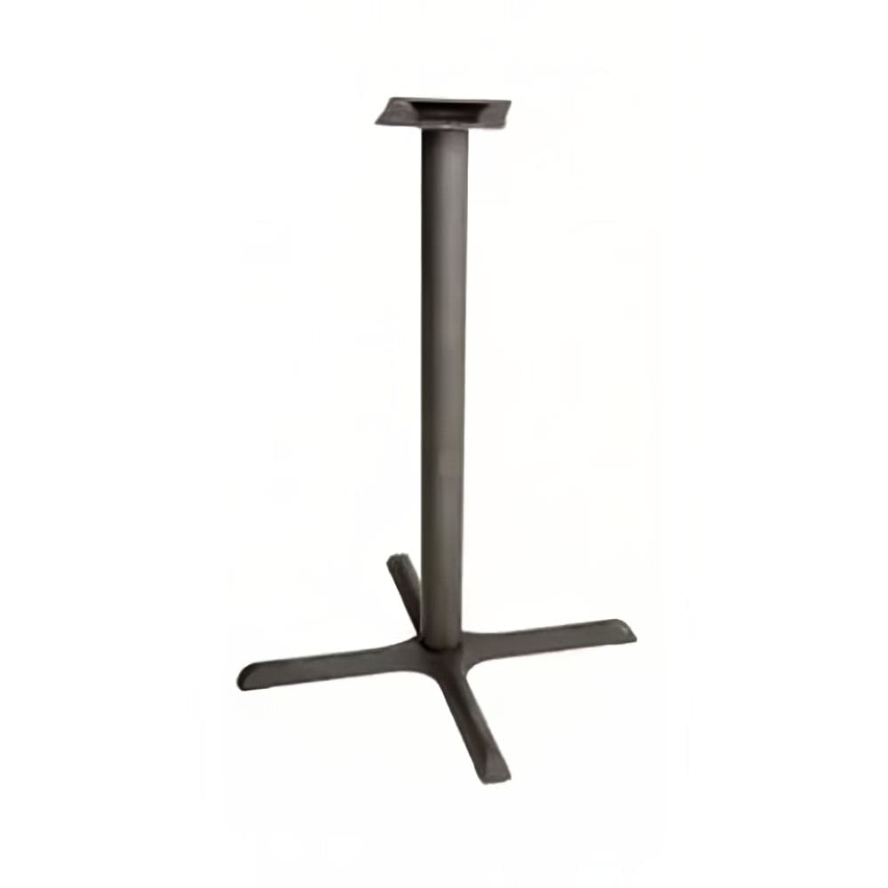 Oak Street Bar Height Table Base w/ 36 x 36" Base Spread, Steel (B36-4-BAR)