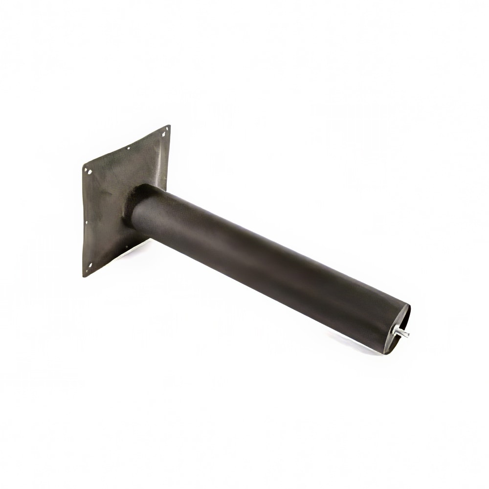 Oak Street Dining Height Table Base Column w/ 4" Diameter, Black Finish ...