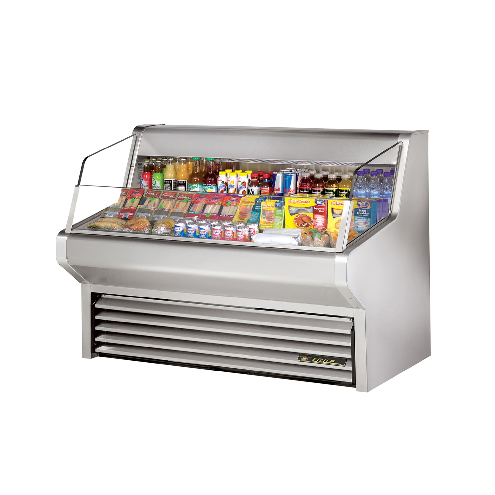 True THAC-60-S-HC-LD 60 1/8" Horizontal Open Air Cooler w/ (3) Levels, 115v