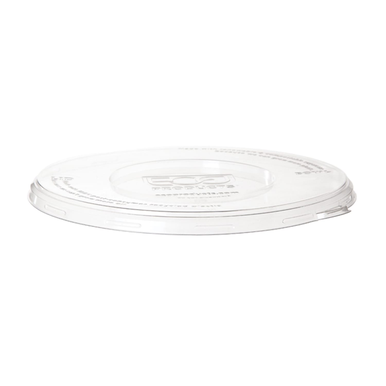 Eco Products WorldView™ Flat Lid for Molded Fiber Bowls - PET, Clear ...