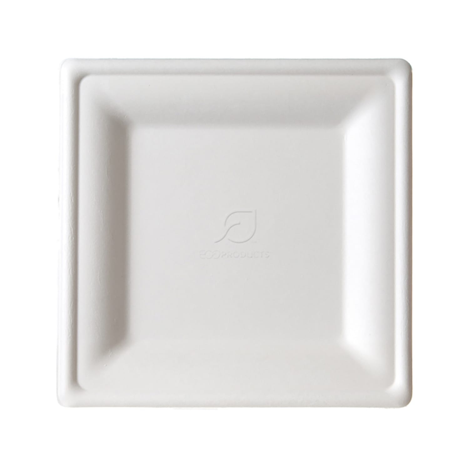 Eco Products Vanguard® WorldView™ 8" Square Disposable Plate - Molded ...