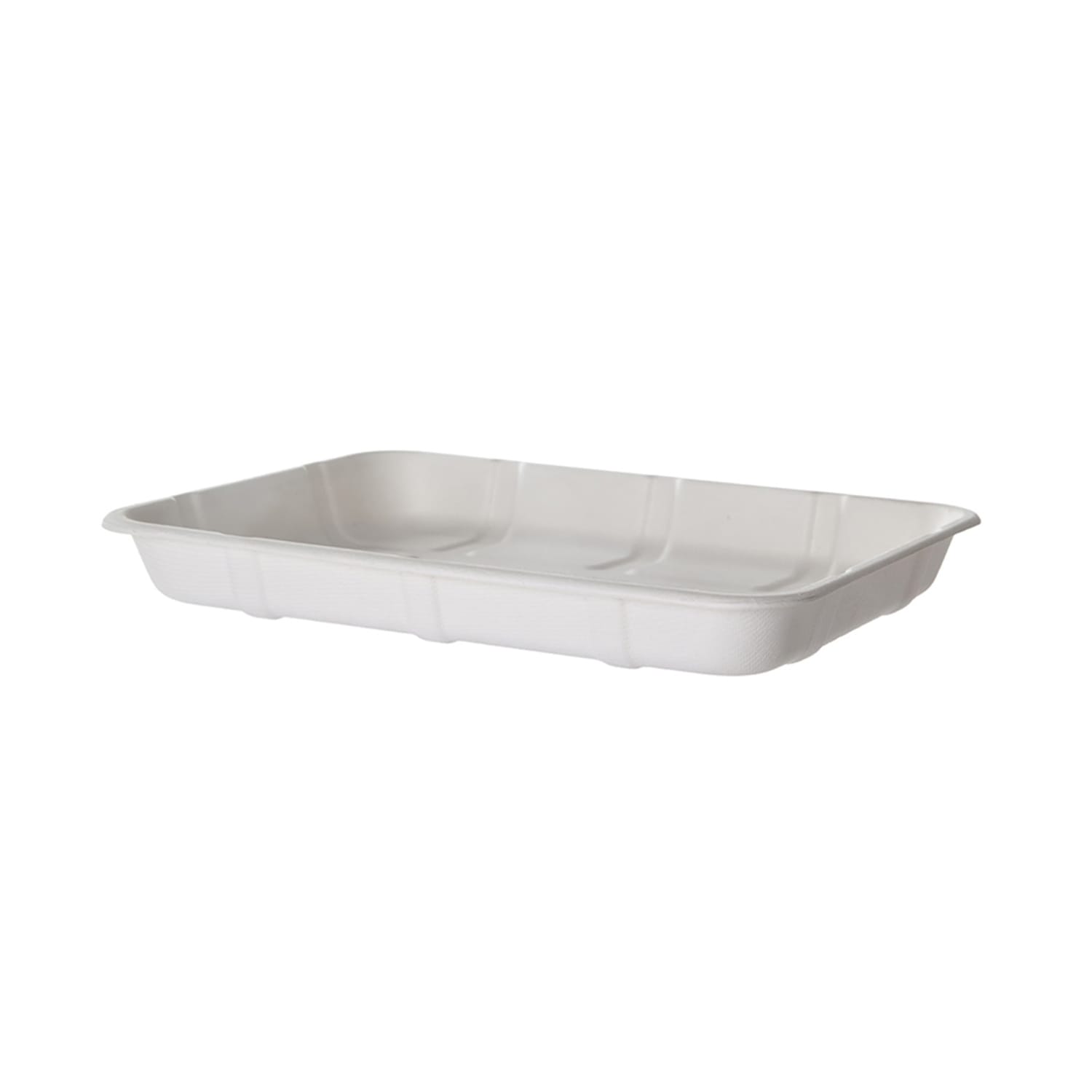 Eco Products Vanguard® Meat & Produce Tray - 9 1/2" x 7", Molded Fiber ...