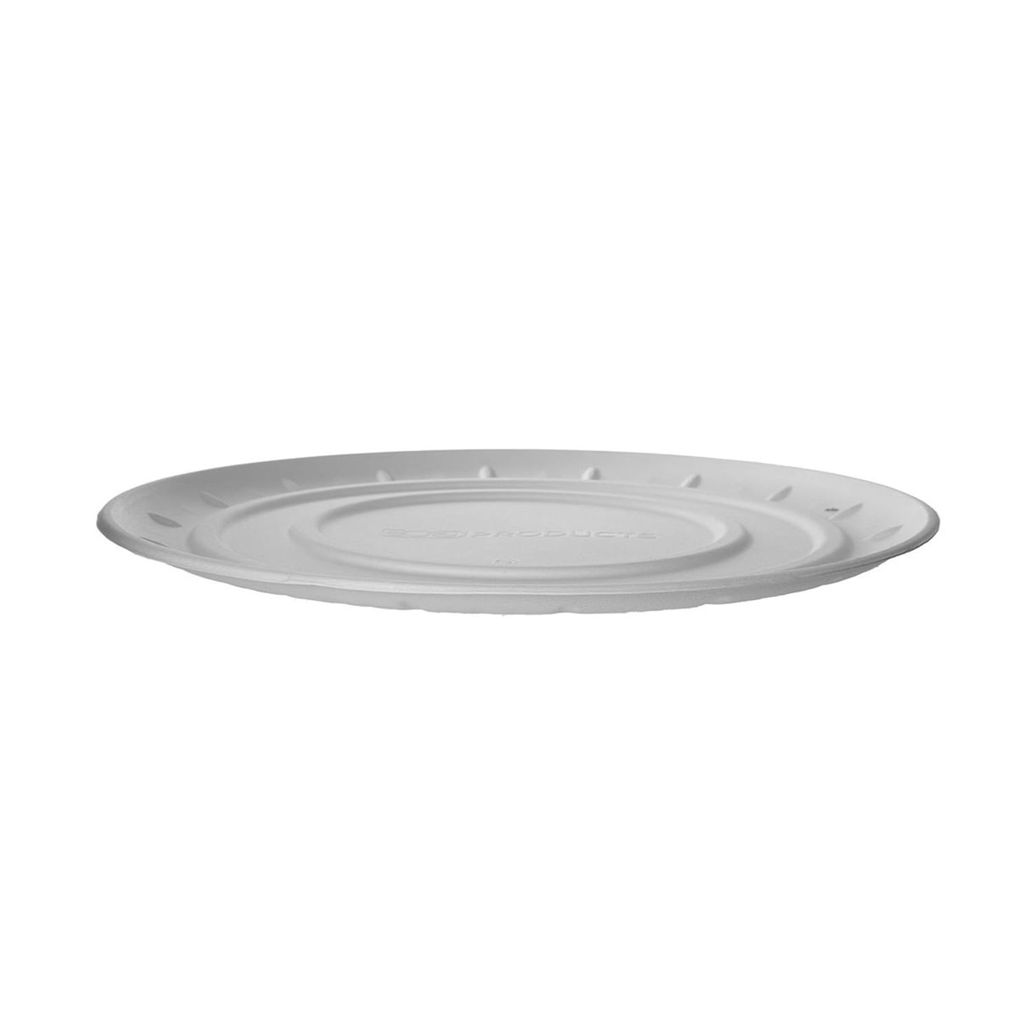 Eco Products 16" Vanguard® WorldView™ Pizza Tray - Molded Fiber, White ...