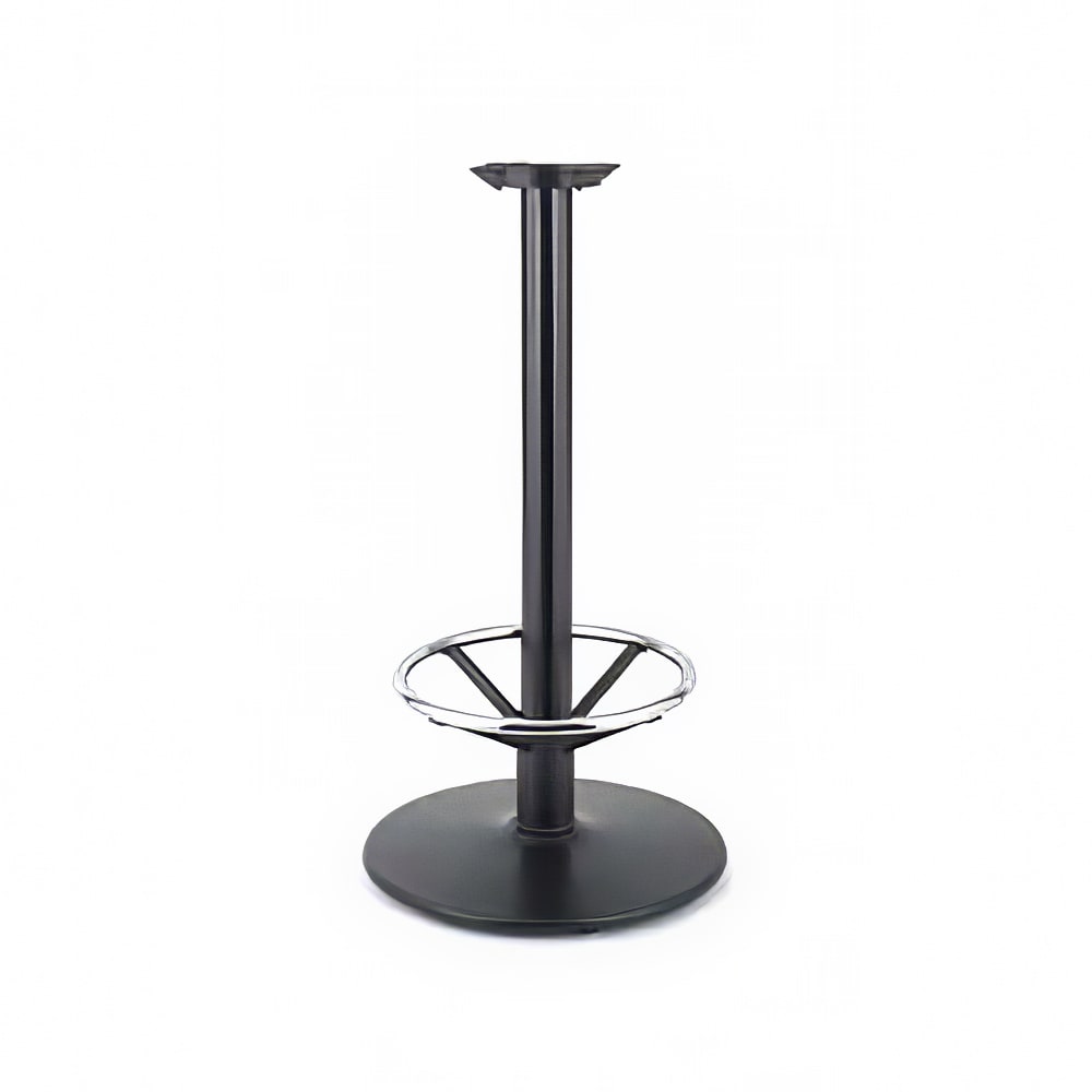 Royal Industries 37 1/2" Stand Up Table Base w/ Chrome Foot Rest & 22 ...