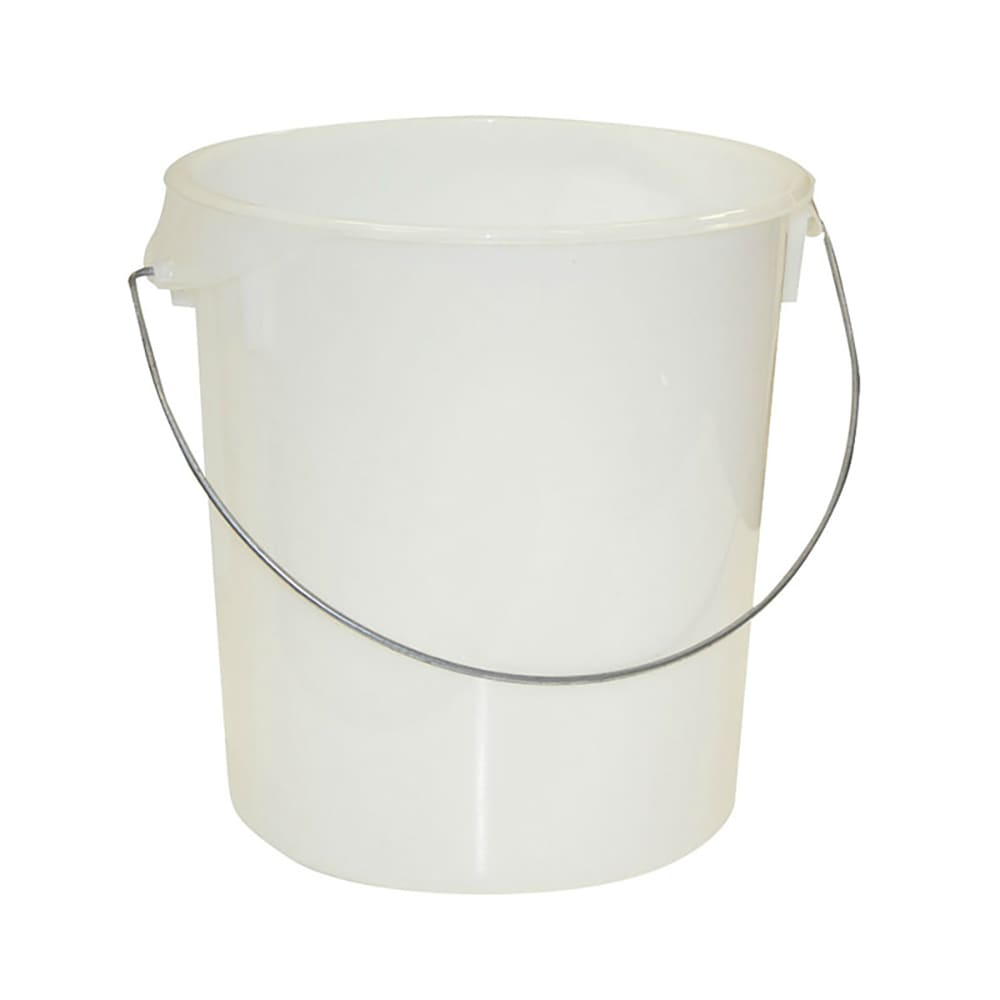 Rubbermaid FG572900WHT 22 qt Round Storage Container - Removable Bail ...