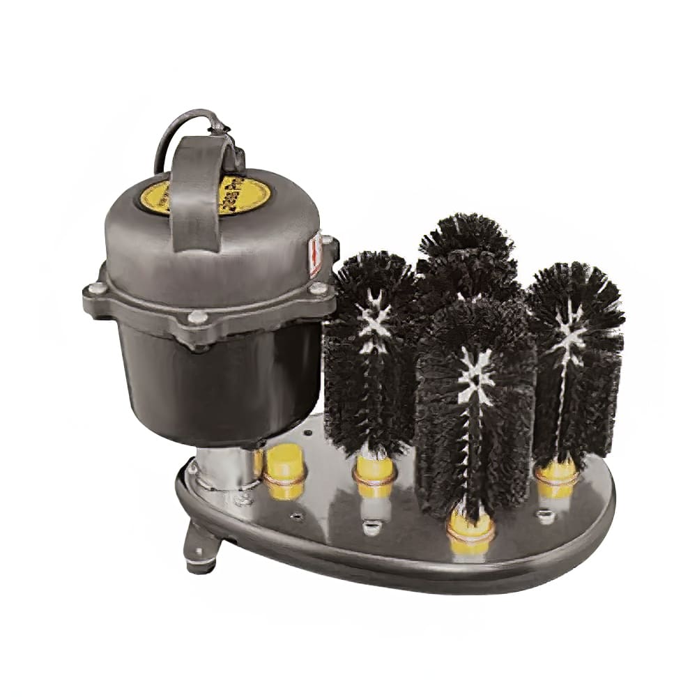 Bar Maid AA-SUB Glass Pro 5 Brush Submersible Glass Washer w/ Ground ...