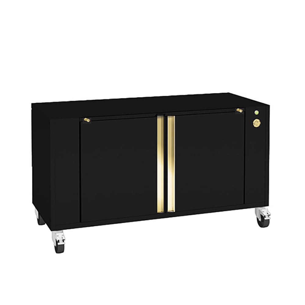 Rotisol USA 13SCL 54 1/4"W Mobile Heated Base Cabinet for MasterFlame ...