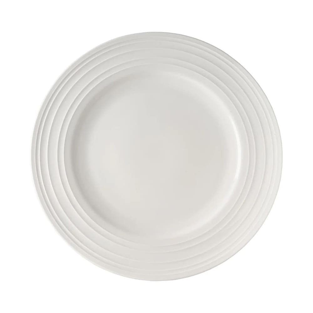 Mikasa Hospitality 11" Round Melinda Plate - Bone China, White (5308891)