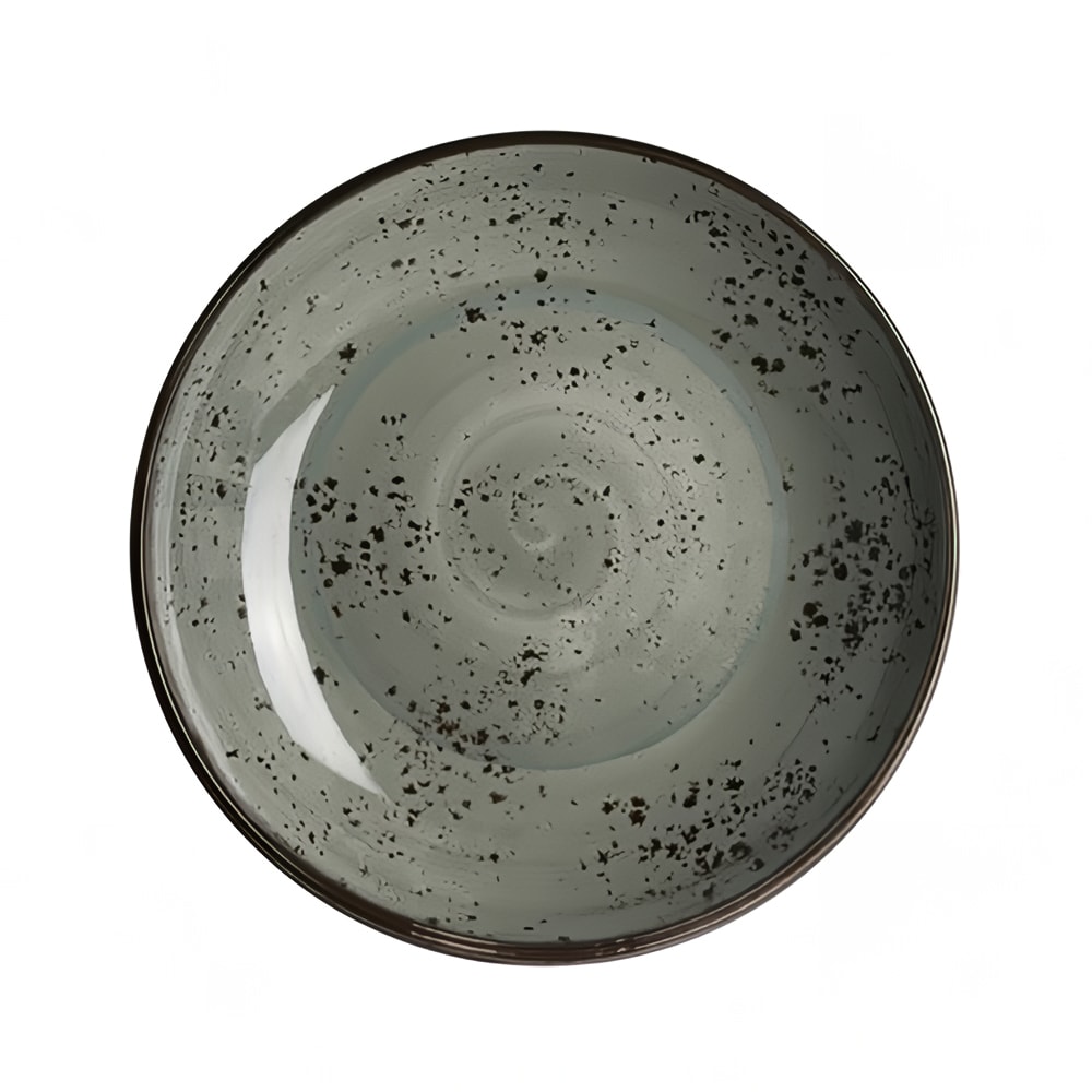 Steelite 7065MM302 27 oz Round Melamine Bowl, Urban Smoke