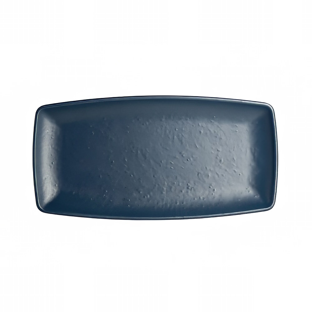 Steelite 7179TM509 Rectangular Melamine Plate - 13" x 6 1/2", Harbor