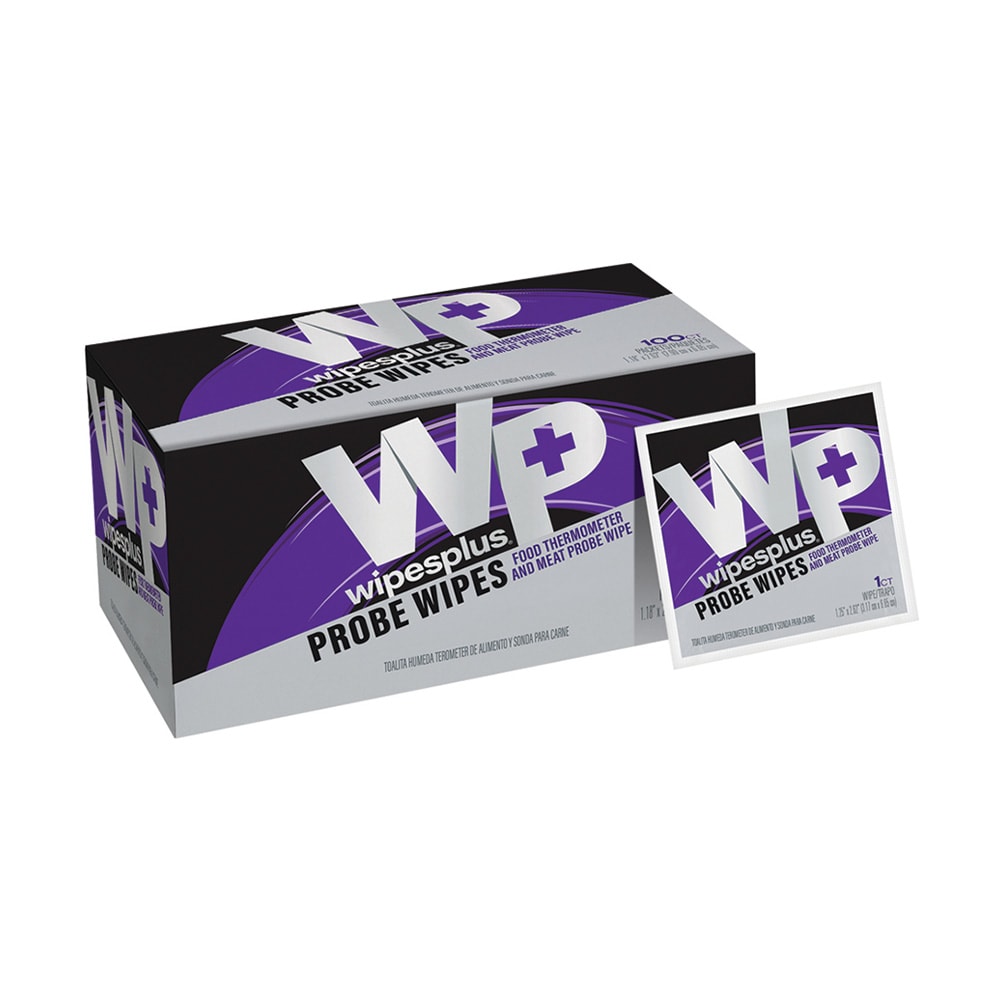 WipesPlus 35084 Probe Wipes, 70 Percent Isopropyl Alcohol