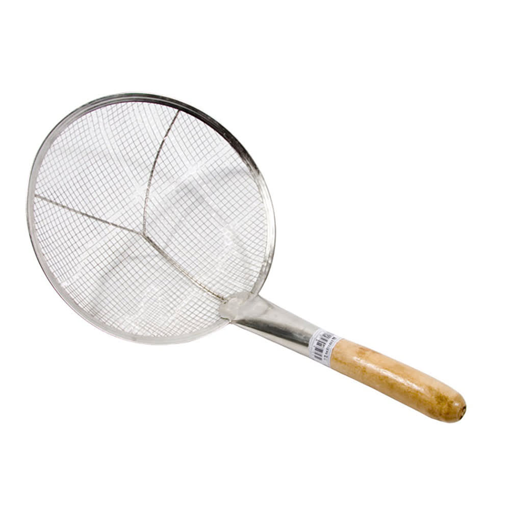 Town 11" Cantonese Strainer w/ Reinforced Mesh & Frame, Wood Handle (42411)
