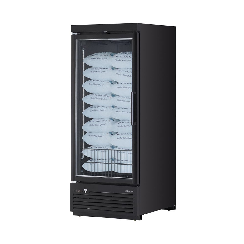 Turbo Air TJMI-30SDB-N 36 5/8" Indoor Ice Merchandiser w/ Bottom Mount ...