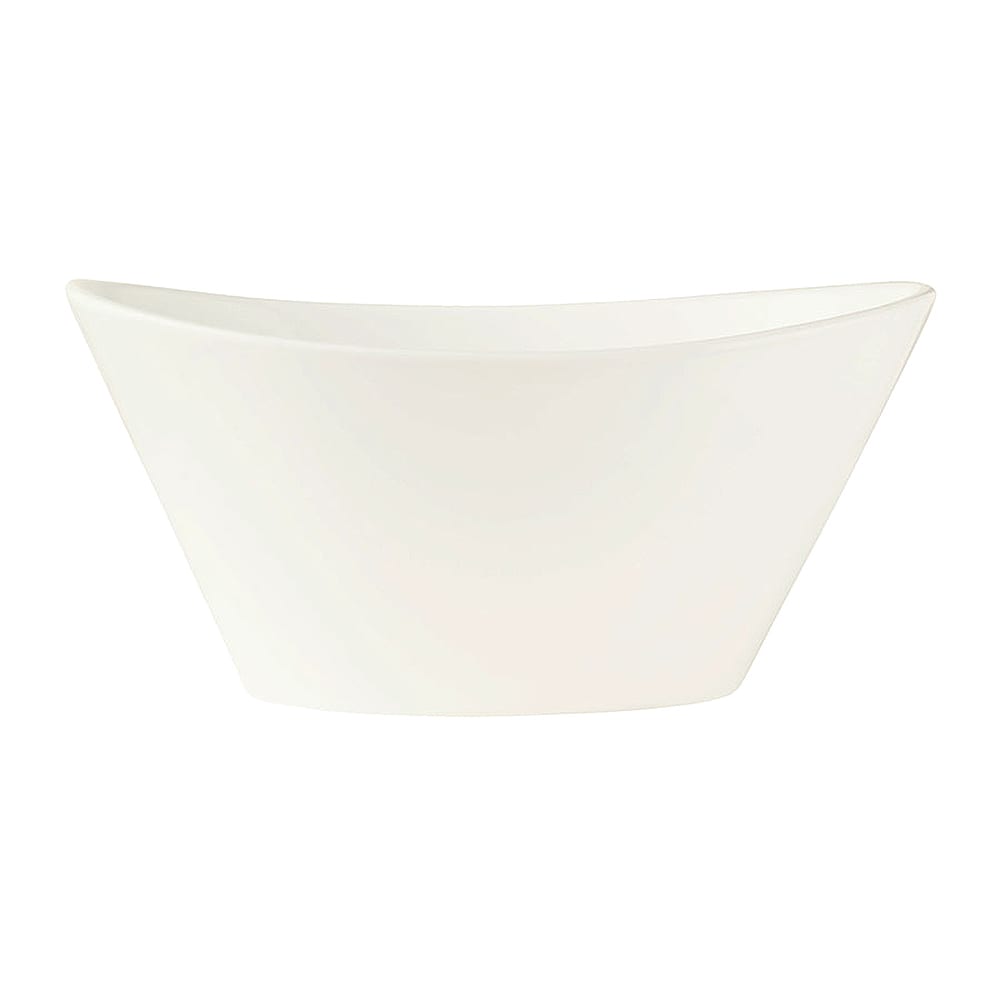 Libbey BW-5103 9 1/2" Oval Porcelain Neptune Bowl w/ 45 oz Capacity ...