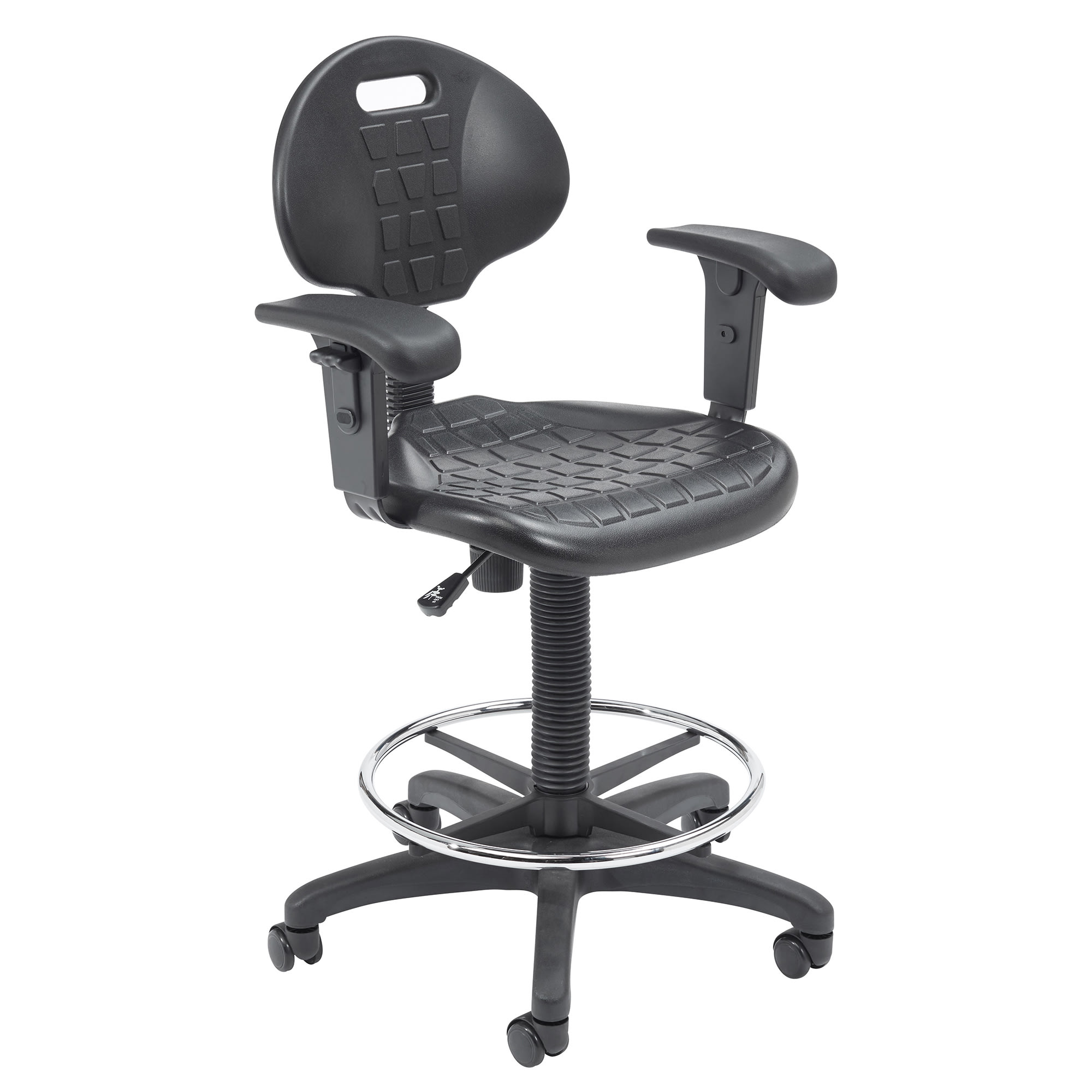 National Public Seating 6722HB-A Swivel Task Chair w/ Low Back ...