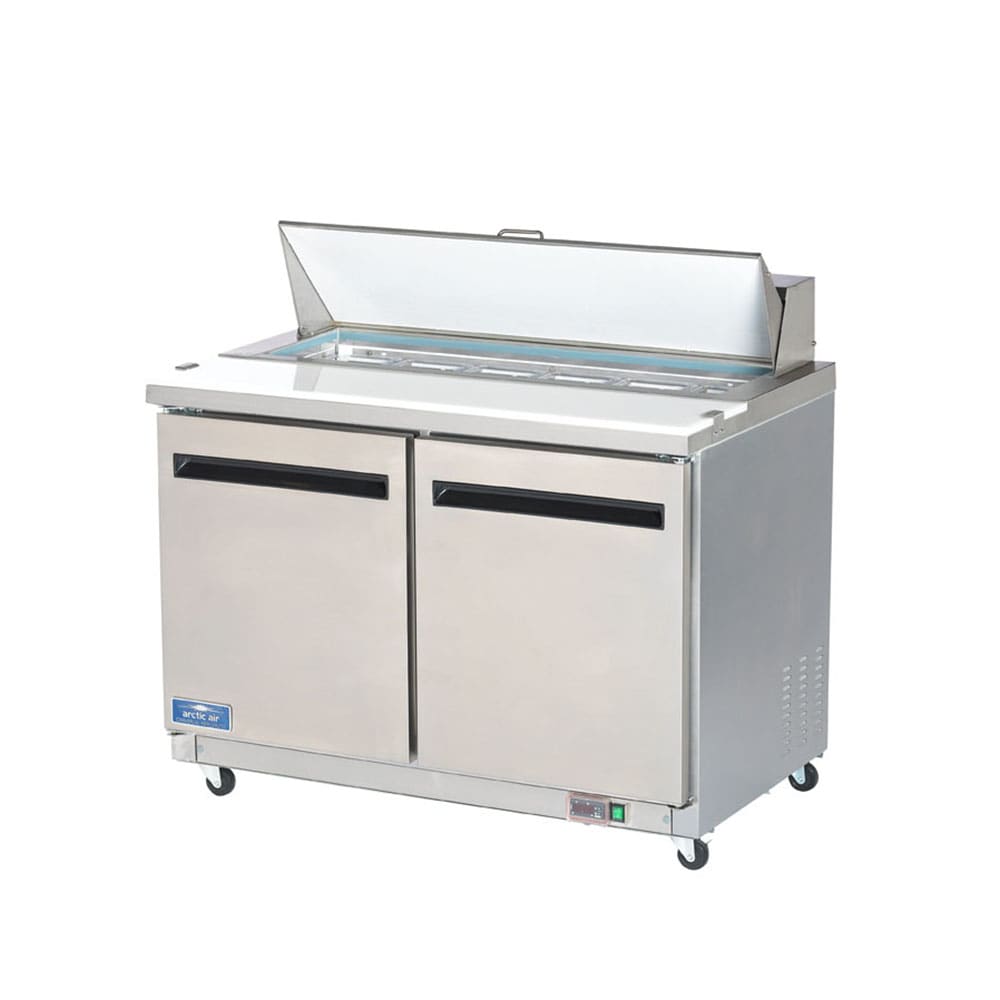 Arctic Air AMT48R 48 1/4" Mega Top Sandwich/Salad Prep Table w ...