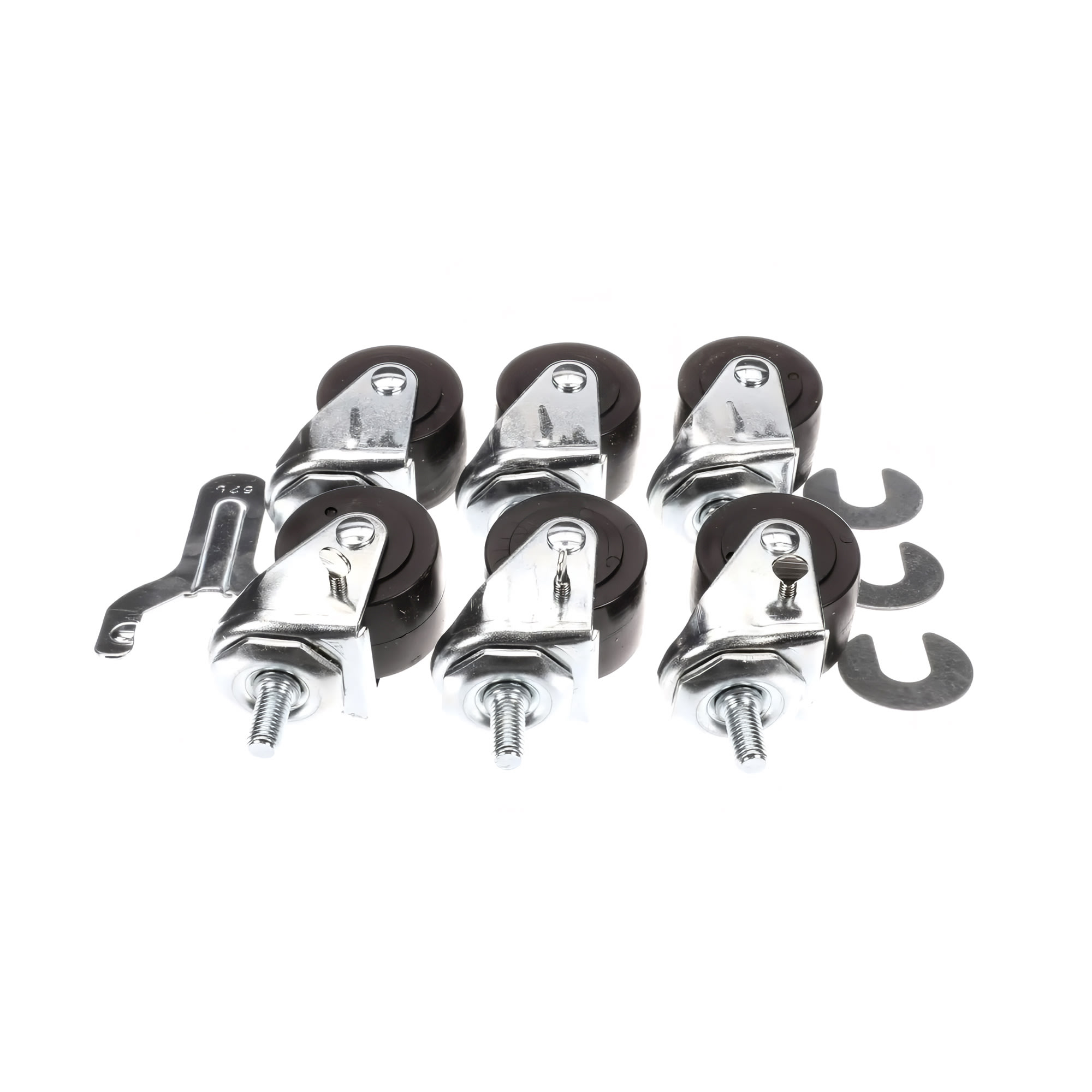 True 830281 (6) 2 1/2" Casters w/ 1/2" Stem