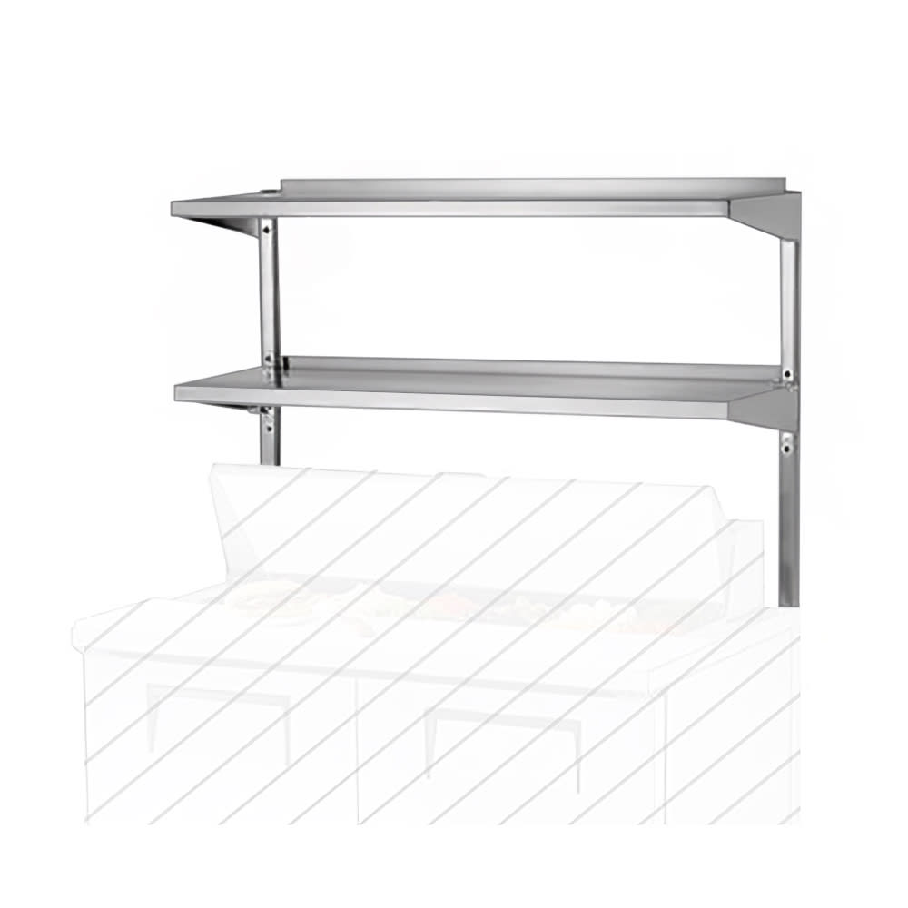 True 914983 Double Stainless Utility Shelf for TUC/TSSU48 & TUC/TSSU48M