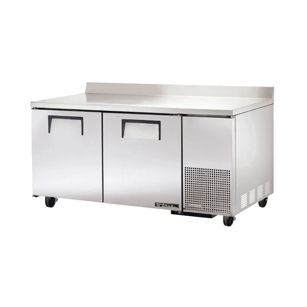 True TWT-67-HC 67" Worktop Refrigerator w/ (2) Sections, 115v