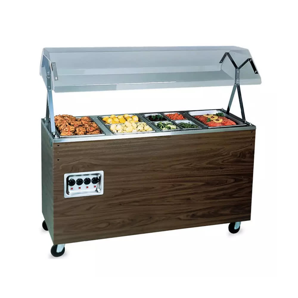 Vollrath 399452 60" Hot Food Table w/ (4) Wells & Enclosed Base, 208 ...