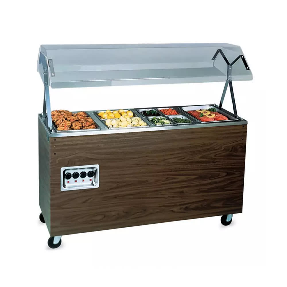 Vollrath 3894760 60" Hot Food Table w/ (4) Wells & Enclosed Base, 120v