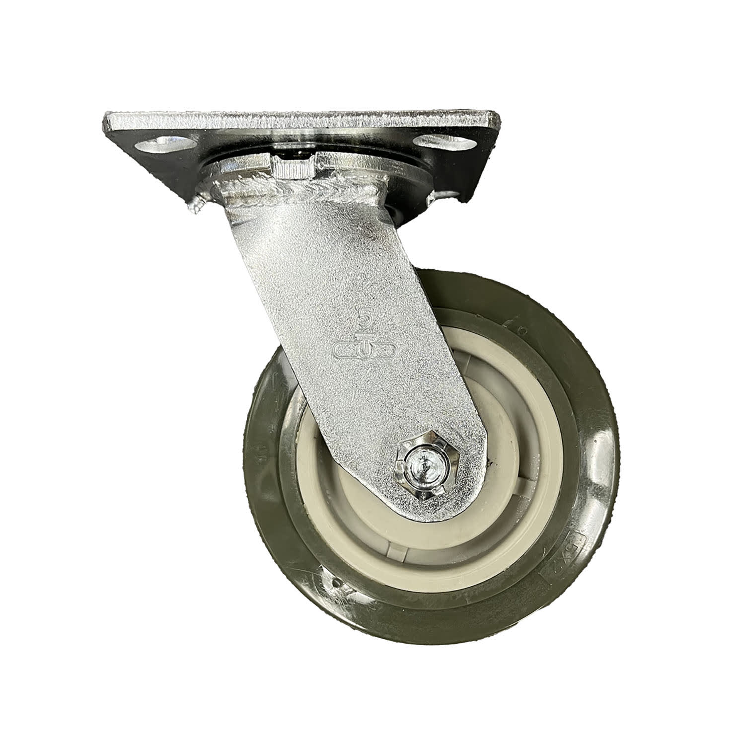 CSL 5" Swivel Poly Caster, Gray (P2000-40-5S)