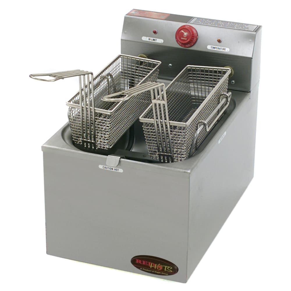 Eagle Group EF10-120 Countertop Electric Fryer - (1) 15 lb Vat, 120v