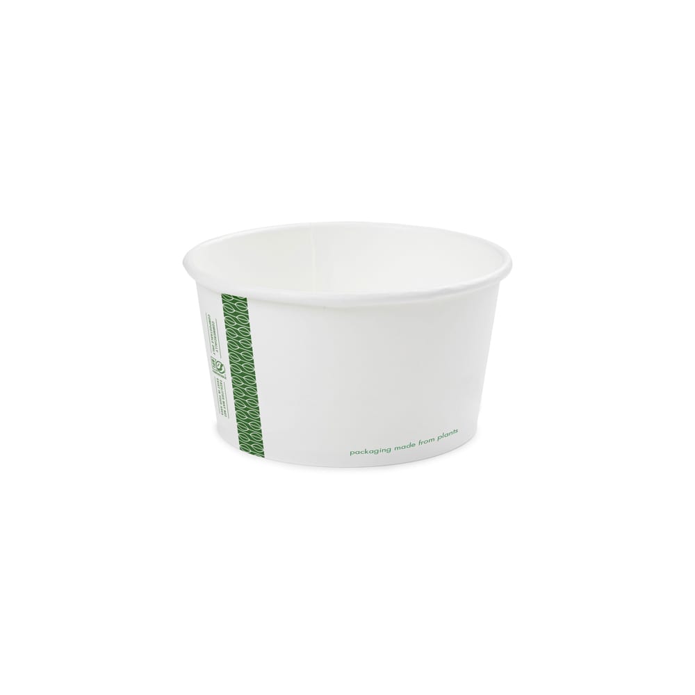 Vegware 12 oz Soup Container - PLA, White (SC-12G)
