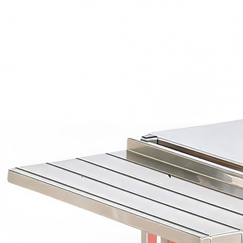 Vollrath NF39960 60" Non-Folding Tray Slide - Removable, Stainless