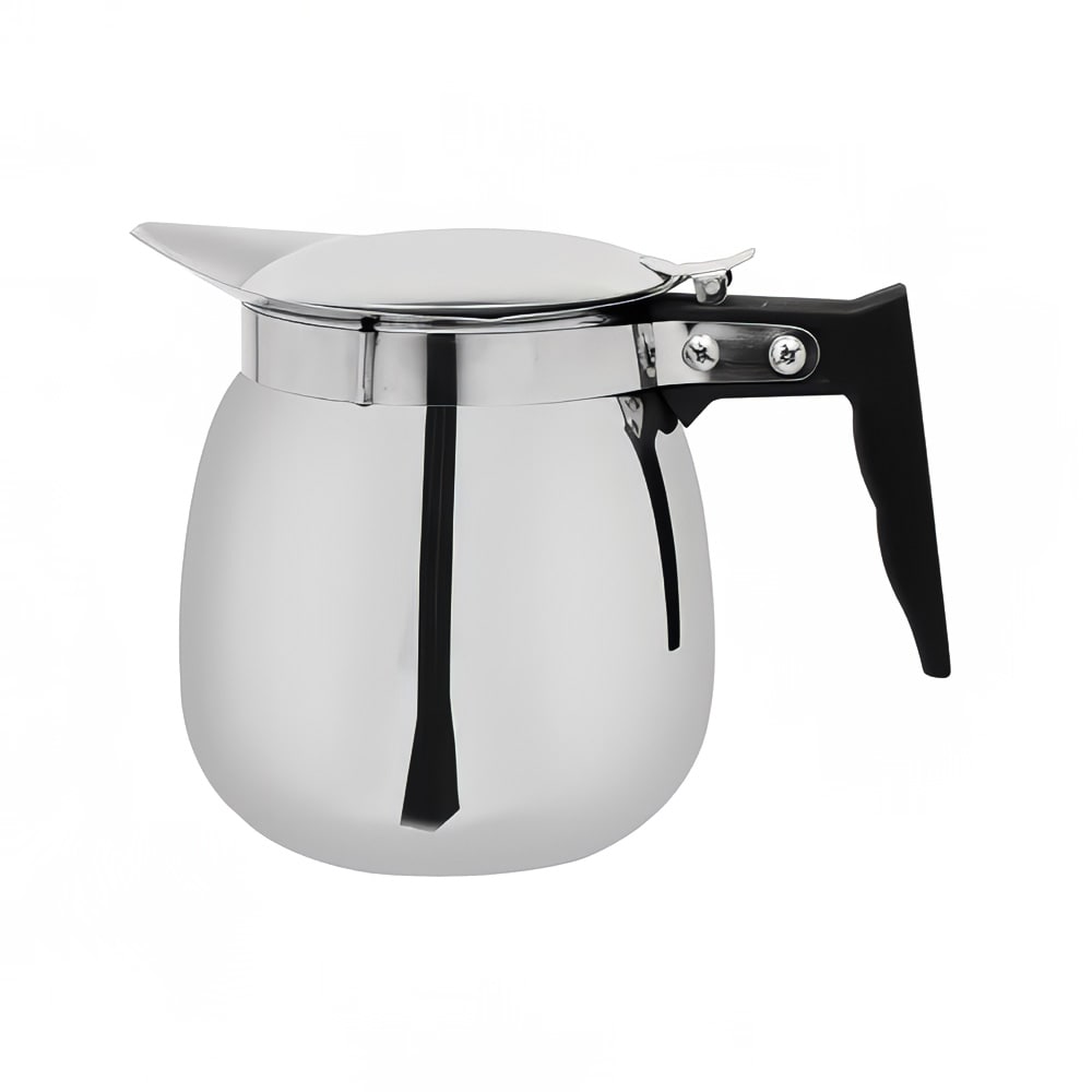 Winco CD-64 Coffee Decanter w/ Cover & Handle, Stainless