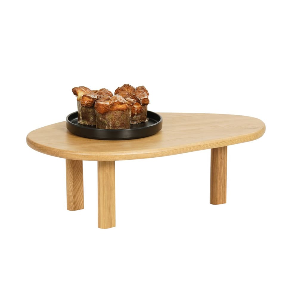 Cal-Mil 23119-21 Oval Display Riser - 21"W x 13 1/2"D x 7"H, Oak