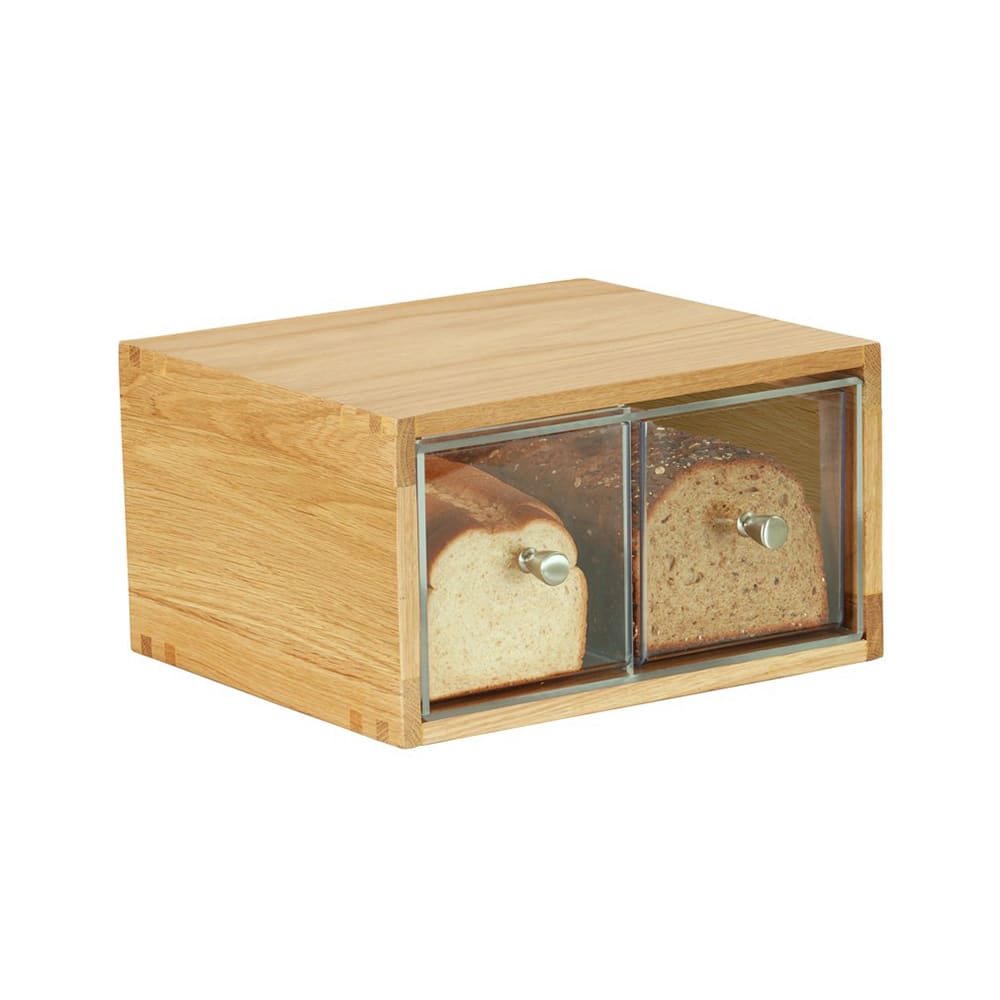 Cal-Mil 23150-2-21 2 Drawer Bread Case - 13 5/8"W x 13"D x 7 1/8"H ...