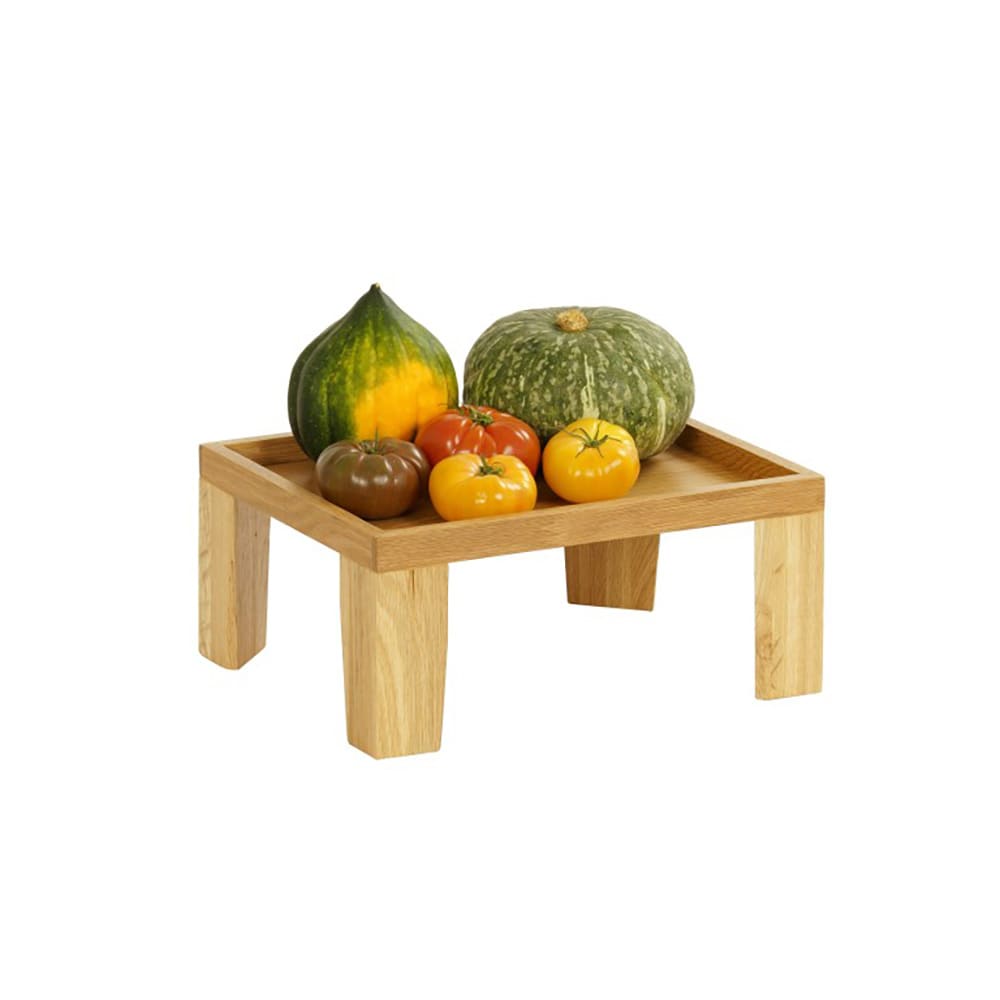 Cal-Mil 23601-6-21 Rectangular Display Tray - 10" x 12" x 6", Oak