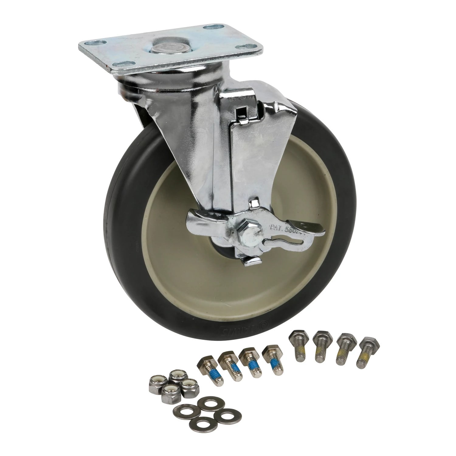 Cambro 60033 6" Swivel Caster w/ Brake Kit for Camcarts®