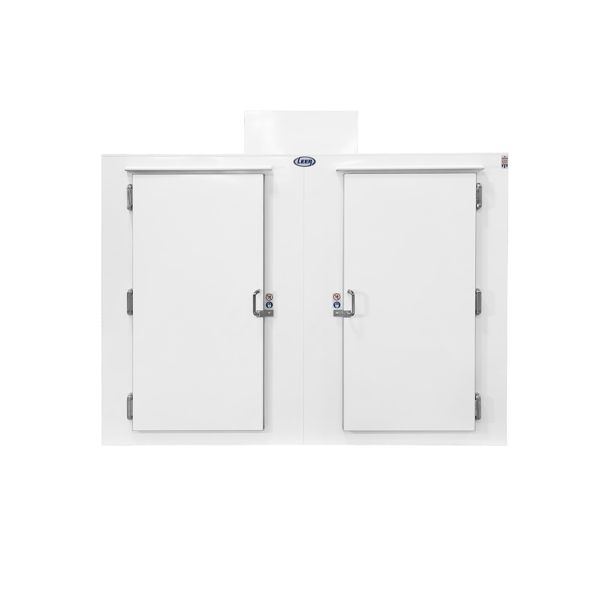 Leer S085UASPF 84" Two Section Reach In Freezer, (2) Left/Right Hinge ...