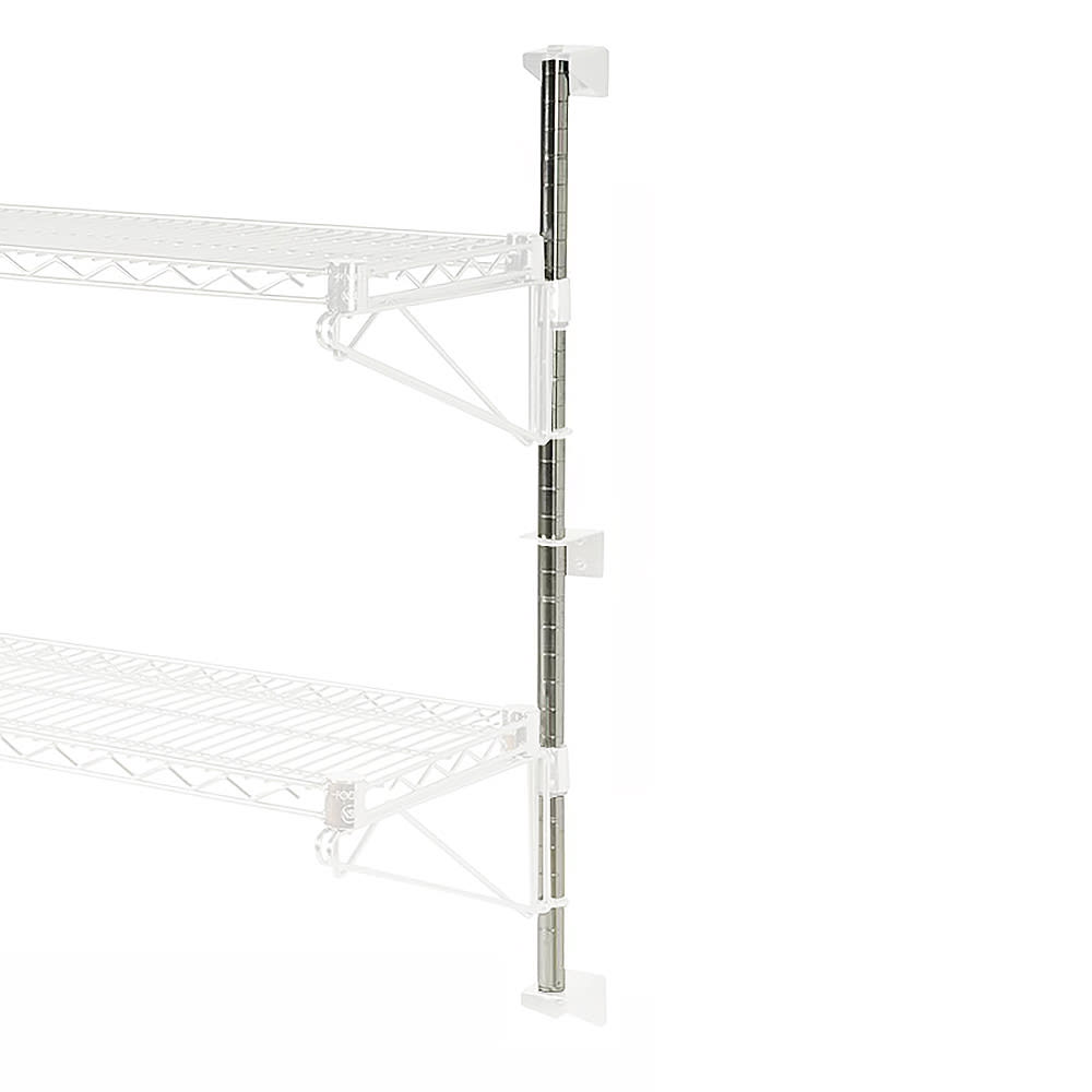 Focus FWPS13CH 13"H Wall Mount Post, Chromate