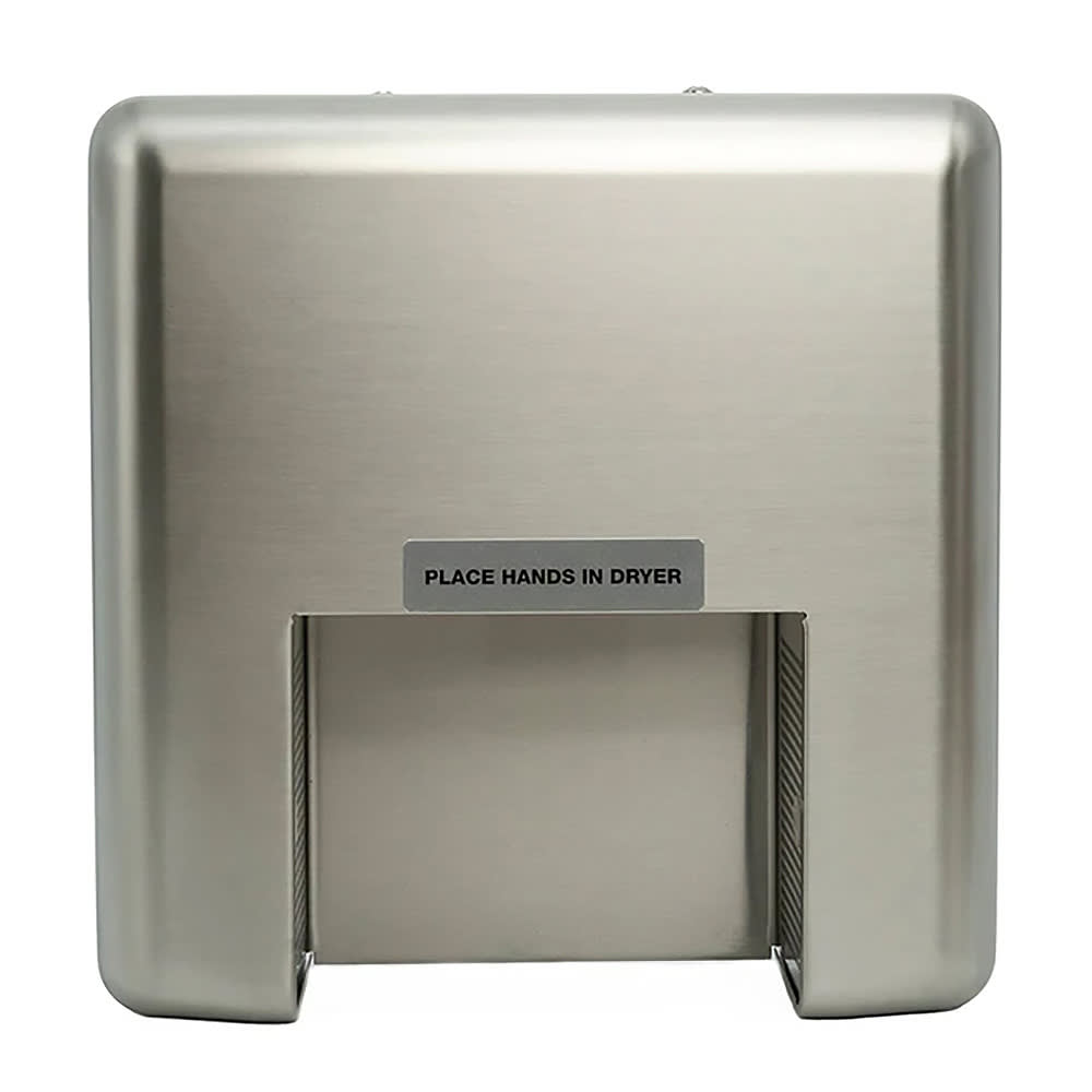 Pinnacle Dryer Automatic Hand Dryer w/ 15 Second Dry Time - Stainless ...